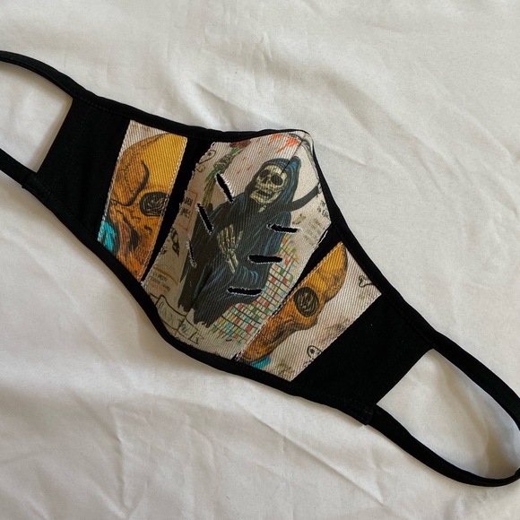 Accessories | Wes Lang Print Face Mask | Poshmark